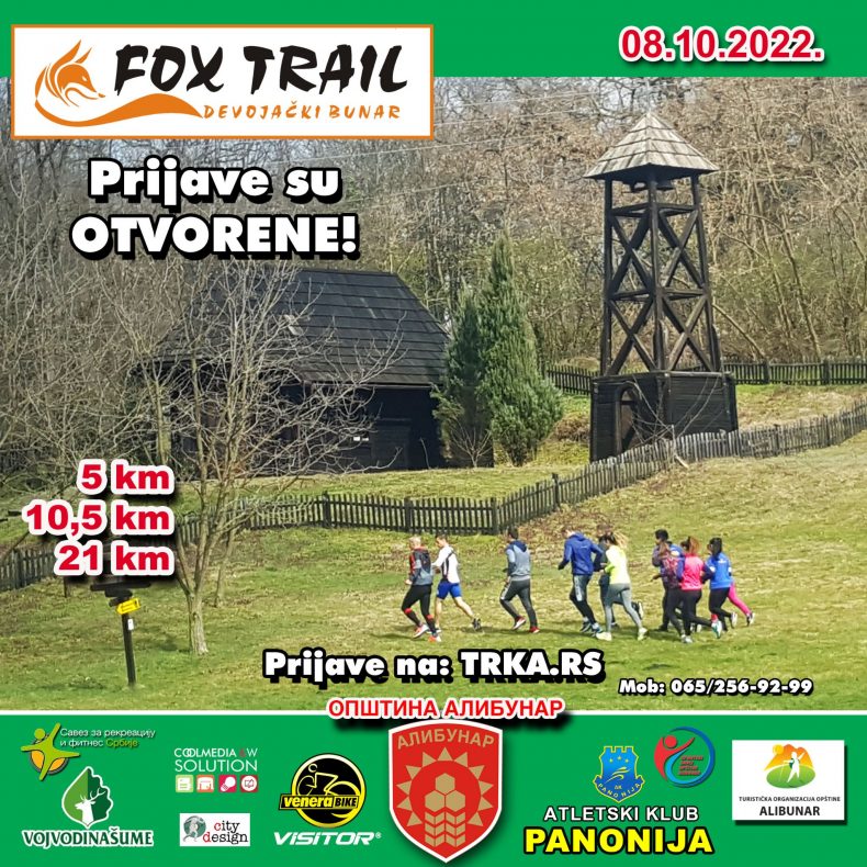 Fox Trail: Trčite kroz najznačajnije stepsko područje u Srbiji